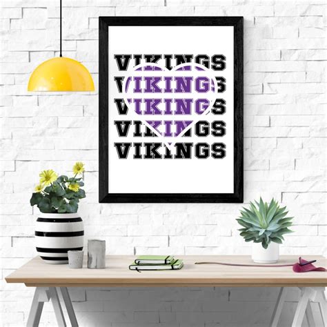 Team Mascot Svg Vikings Team Svg Stacked Vikings Svg Vikings Mascot