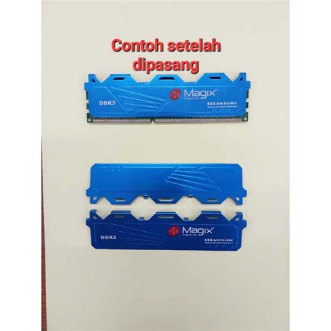 Jual Heatsink Ram Dd3 Ddr4 Pendingin Memory Pc Komputer Shopee Indonesia