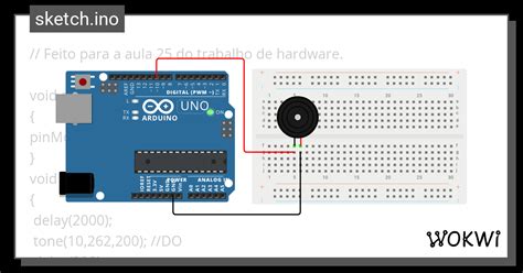 buzzer projeto aula 25 wokwi esp32 stm32 arduino simulator