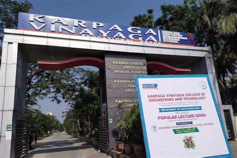 Karpaga Vinayaga College Of Engineering And Technology Contact Number