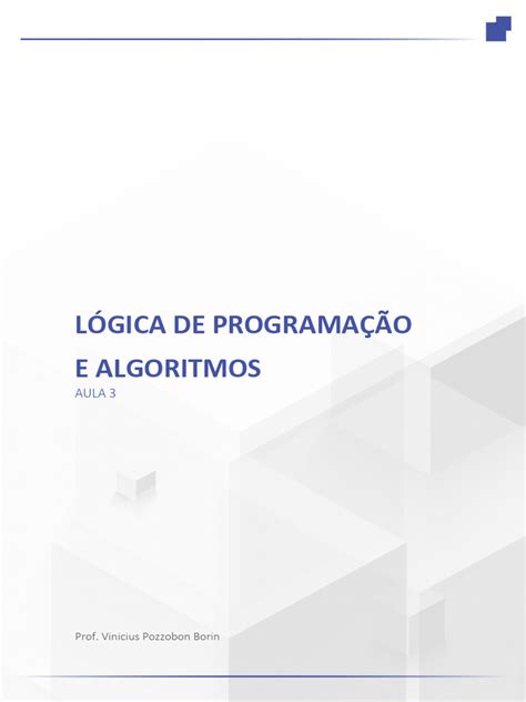 aula teórica 3 algoritmos sequenciais estruturas de seleção ou