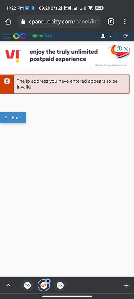 How To Block Ip Range Hosting Support InfinityFree Forum