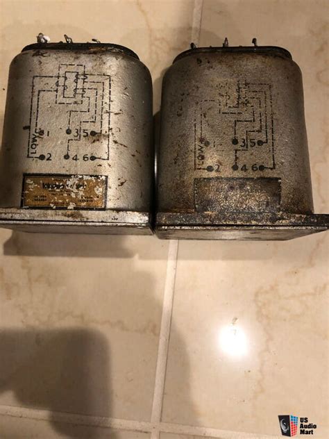 One Pair Of Western Electric 127d Output Transformers Photo 4967139 Us Audio Mart