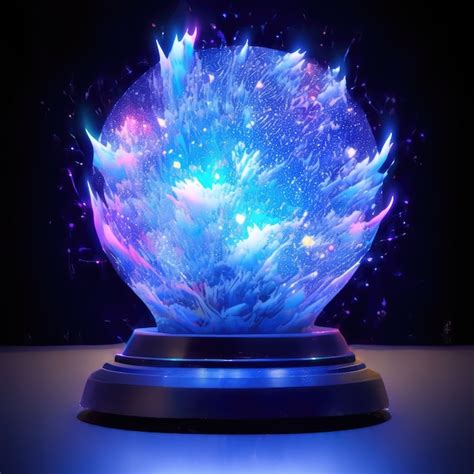 Free Photo Lamp Design With Fantasy Style