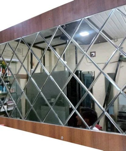Rectangular Tinted Glass Mirror For Home At ₹ 425 Sq Ft In Lucknow