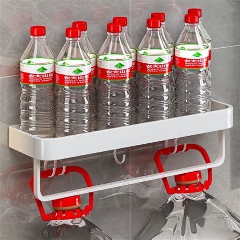 Badu Bg Поставка за тоалетна за баня Стенна стойка за кърпи Без пробиване Рафтове за съхранение