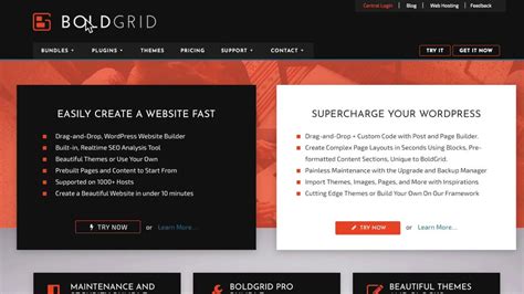 Introducing Boldgrid The Wordpress Website Builder Youtube