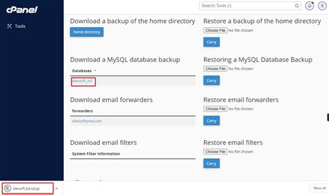 How To Generate Database Backup From Cpanel