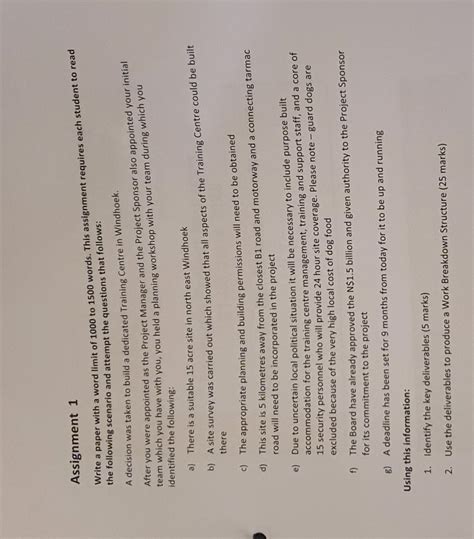 Solved Assignment 1 Write A Paper With A Word Limit Of 1000