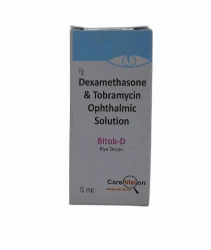 Tobramycin Dexamethasone Ophthalmic Solution At Best Price In Panchkula