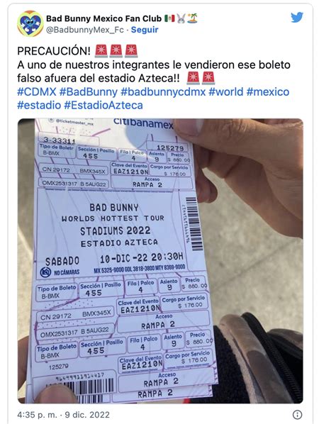 Caos En El Azteca Por Boletos Falsos Para El Concierto De Bad Bunny
