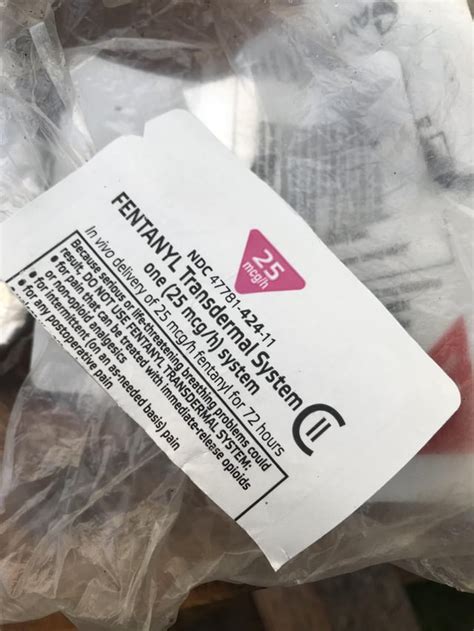 Just Saw A Fent Patch Post And I Also Found Some Recently Rdrugsover30