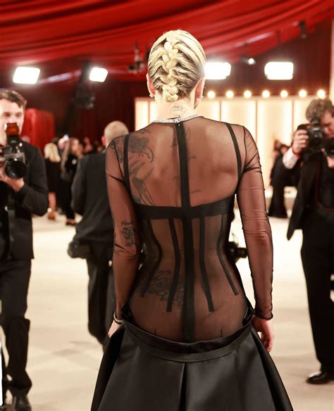 Lady Gaga Wore Versace 2023 Oscars Fashion Sizzle