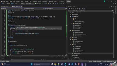 Blazor Tutorial Italiano 10 Select Binding Youtube