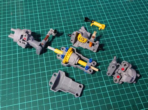 Live Axle With Diff Lock Technic Compatible Free 3d Print Model
