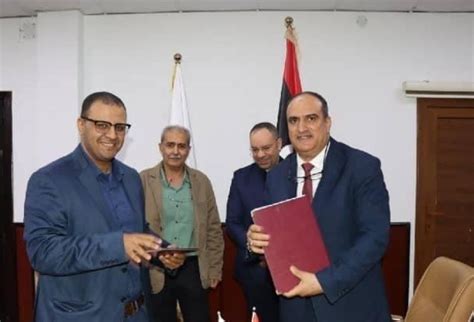 Signing A Cooperation Agreement With The Libyan Authority For Scientific Research Libyan