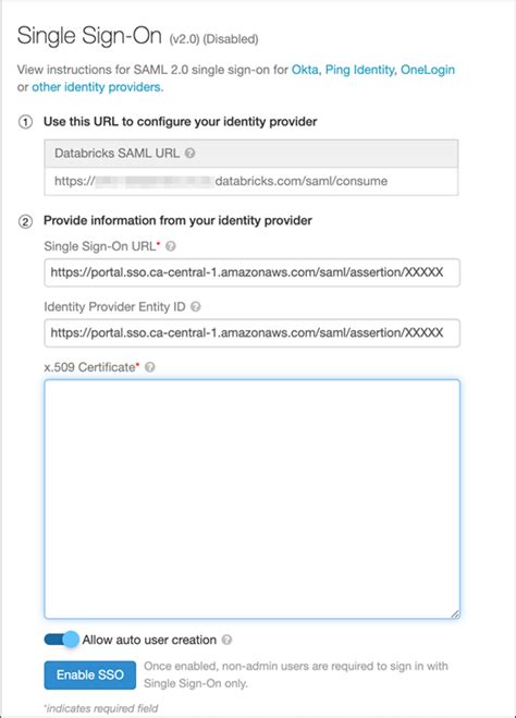 Enabling Aws Single Sign On Sso Service Integration With Databricks