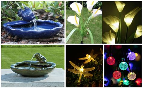 Unique Solar Garden Decor