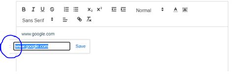 add edit link popup is not included within the text editor area · issue