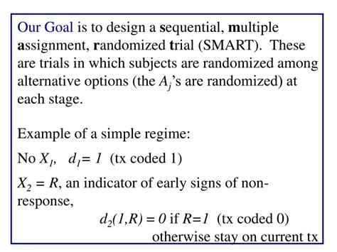 ppt sizing sequential multiple assignment randomized trials for survival analysis powerpoint