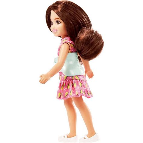 Barbie Chelsea Doll 6 Inch Small Doll With Brace For Scoliosis Spine