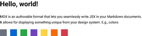 MDX Example React Figma Figma