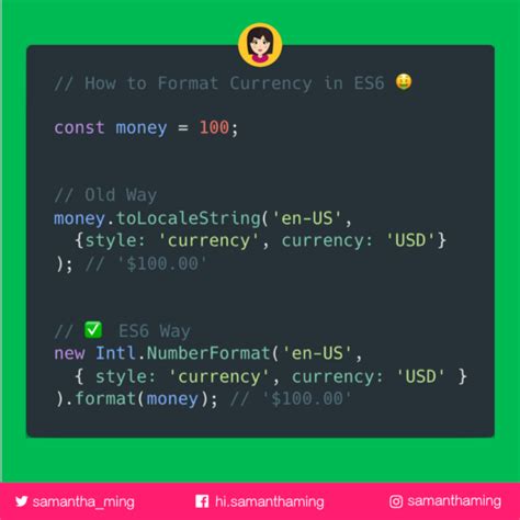 Como Formatar Moeda No Es6 Com Intlnumberformat‎ By Desenvolvedor