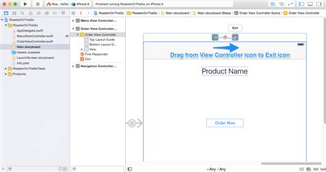 Working With Unwind Segues Programmatically In Swift