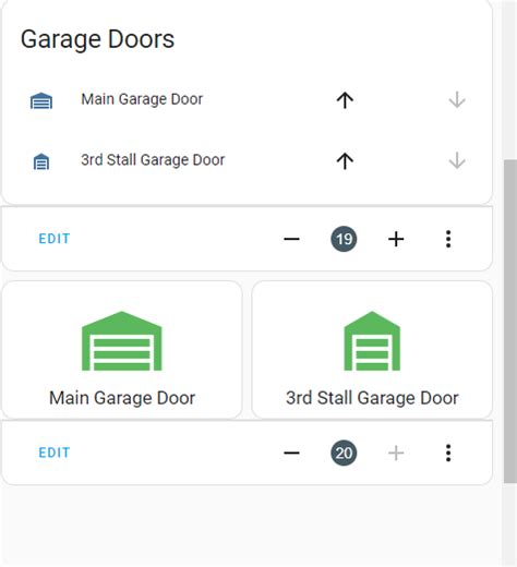 Help With New Garage Door Card Frontend Home Assistant Community