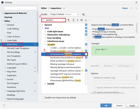 【idea】解决 param xx tag description is missing问题 idea param报错 csdn博客