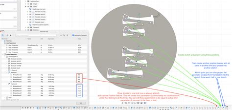 solved configured file not respecting joints when used to project into