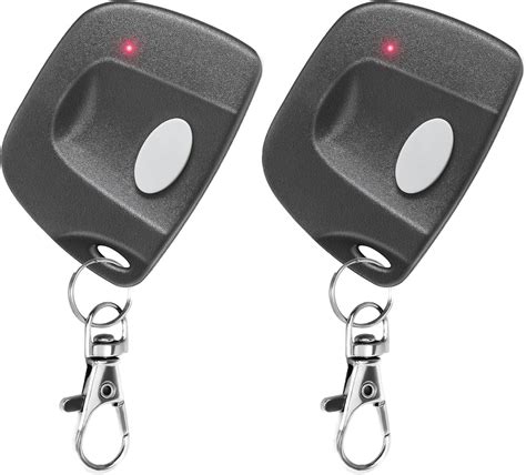 Foluck Garage Door Remote Control For 300MHz Multicode With 10 DIP Switch Keychain Walmart Com