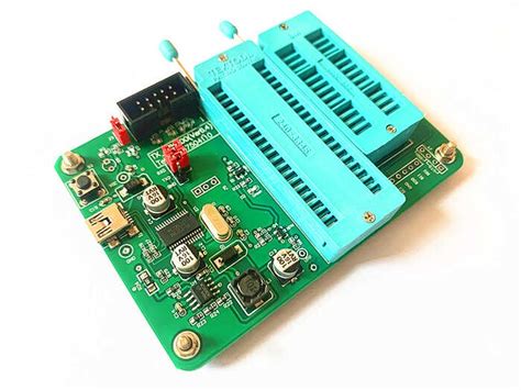 Avr Programmer High Voltage Usb To Serial Port Isp Stk500 Four In One