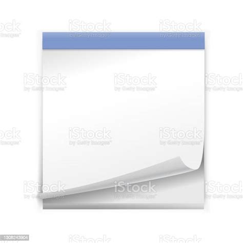 말린 모서리와 부드러운 그림자로 빈 달력을 엽니다 사실적인 빈 템플릿 또는 흰색 배경에서 격리된 모의 벡터 일러스트레이션 Eps 10 0명에 대한 스톡 벡터 아트 및 기타