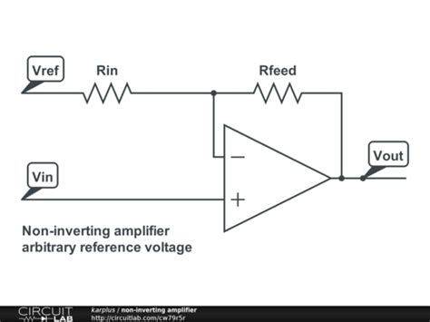 Non Inverting Amplifier CircuitLab