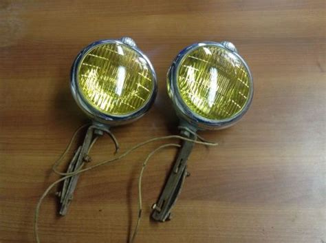 Buy Vtg Unity Fog Lights Original Amber Lens Model S8 In Kipton Ohio United States For US 120 00