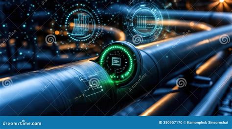 Smart Pipeline Technology Industrial Iot Data Monitoring Energy