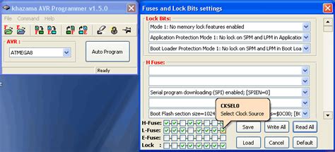 Утилиты для программатора Usbasp с графическим интерфейсом Avr Programming