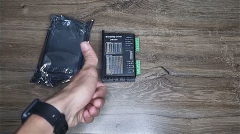 Unboxing E Demonstração Drive Dm556 Para Cnc Comprado No Aliexpress Youtube