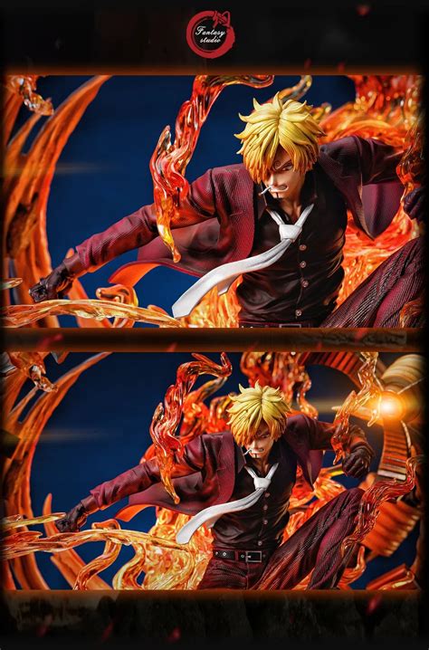 Fantasy Sanji Vs Queen Statuecorp