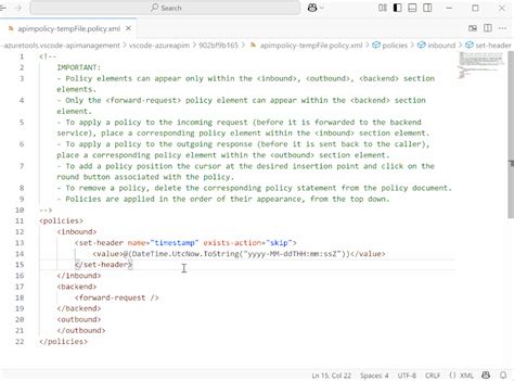 boosting the developer experience with azure api management vs code
