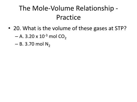 PPT Mole Mass And Mole Volume Relationships PowerPoint Presentation Free Download ID 1322234