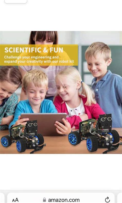 Adeept Mars Rover Picar B Robot Car Kit For Raspberry Pi 4 3 Model B B 2b Voice Recognition