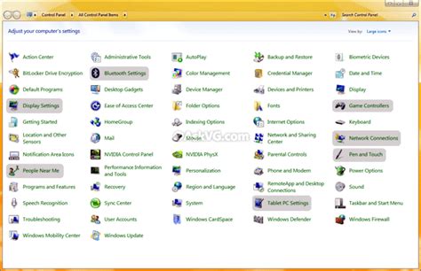 Enable Hidden Secret Control Panel Items In Windows Vista And Later Askvg
