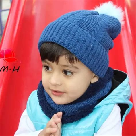خرید و قیمت کلاه و شال گردن بچه گانه از غرفه تولیدی تن ناز