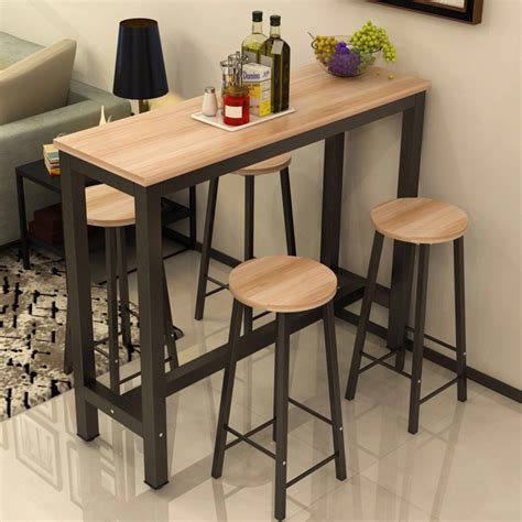 More Colors Loft Style Minimalist Style Bar Table N Stool Set Furniture Home Living