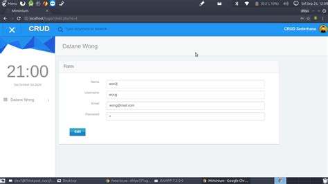 Github Dhiyo7tugas1 Webprogramming2 Tugas Crud Sederhana Menggunakan Mysqli
