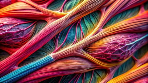 Delving Into The Microscopic World Of Muscle And Connective Tissues A Detailed Anatomical