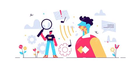 Premium Vector Phonetics Illustration Tiny Linguistic Sounds Person Articulatory Acoustic