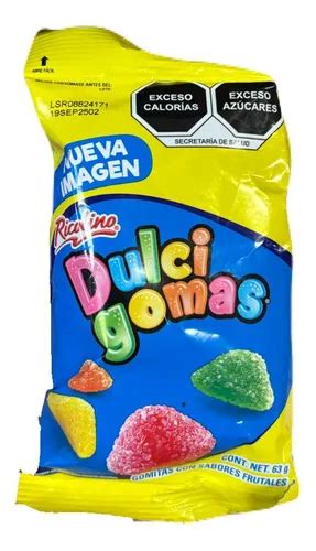 Ricolino Dulcigomas 63g 5pz Mercadolibre